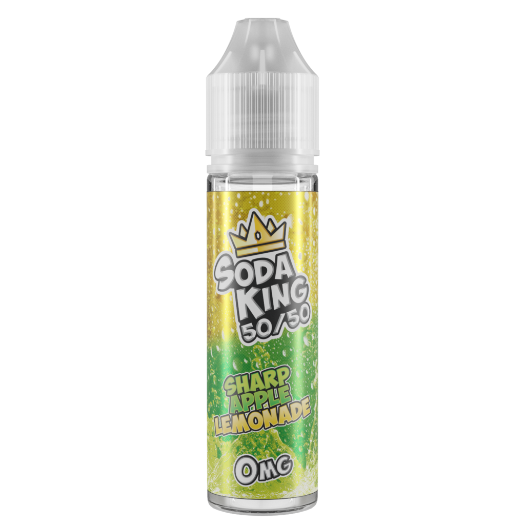 Sharp Apple Lemonade – 50ml Soda King 50/50 | Big Slims Vapour Co.